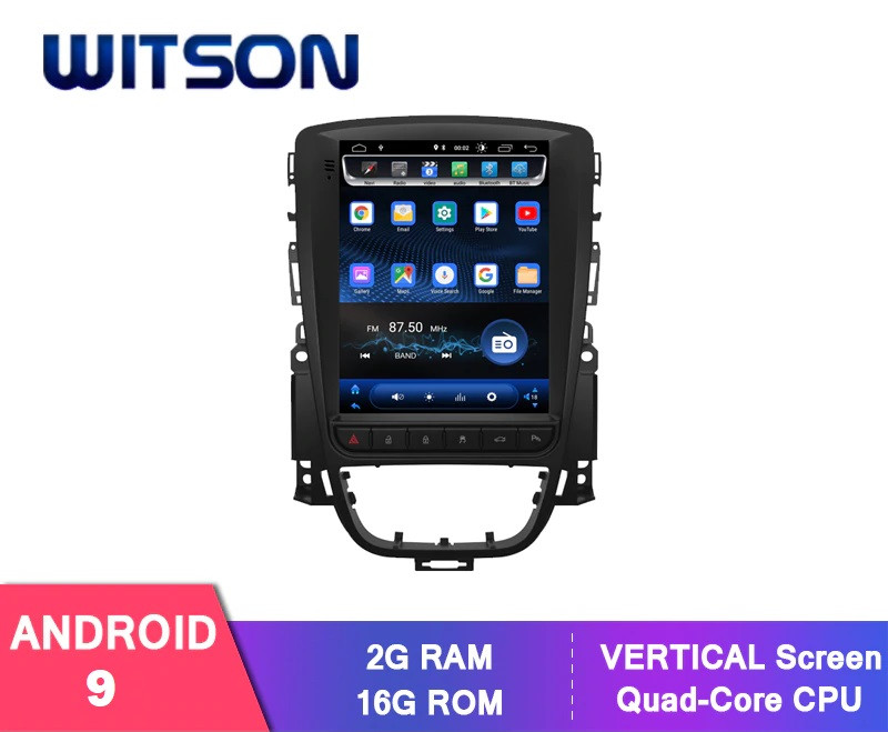 Navigatie Android 9.0 Opel Astra J - witson